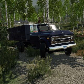 1968 Chevrolet C50 tipper v1.0 FS22 Mod | Farming Simulator 22 Mod