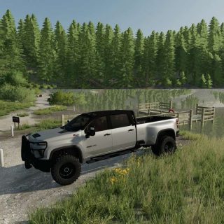 2020 Chevy 3500HD v1.0 FS22 Mod | Farming Simulator 22 Mod