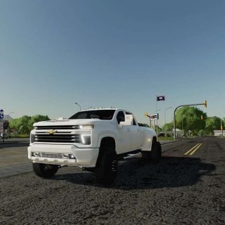 2020 Chevy 3500HD v1.0 FS22 Mod | Farming Simulator 22 Mod