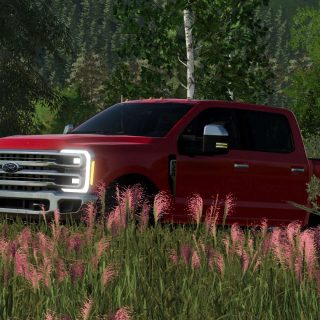 2023 Ford F350 Limited Stock v1.0 FS22 Mod | Farming Simulator 22 Mod