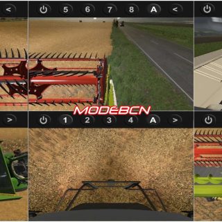 Additional Cams VERSION ESPANOL v1.0 FS22 Mod | Farming Simulator 22 Mod
