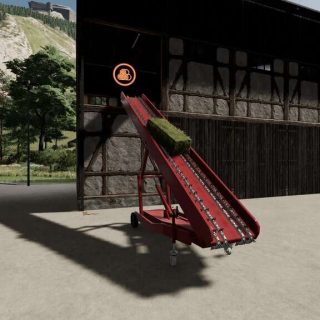 Bale Conveyor Belt v1.1 FS22 Mod | Farming Simulator 22 Mod