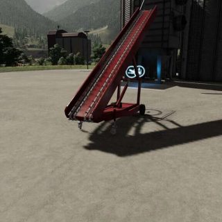 Bale Conveyor Belt v1.1 FS22 Mod | Farming Simulator 22 Mod