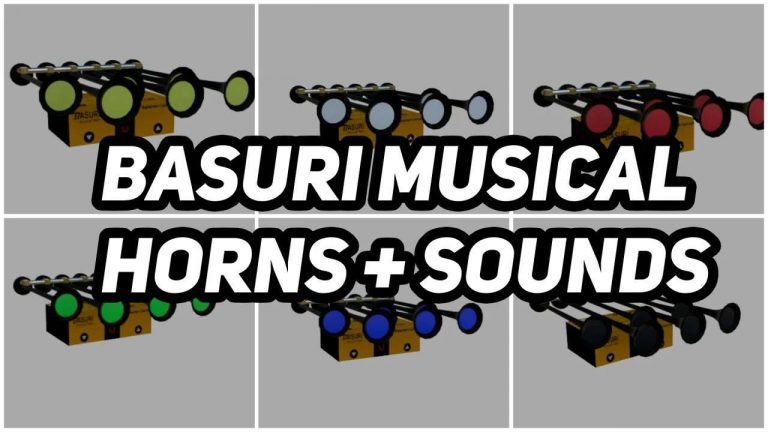 Basuri Musical Horns + Sounds Edit v1.0 FS22 Mod | Farming Simulator 22 Mod