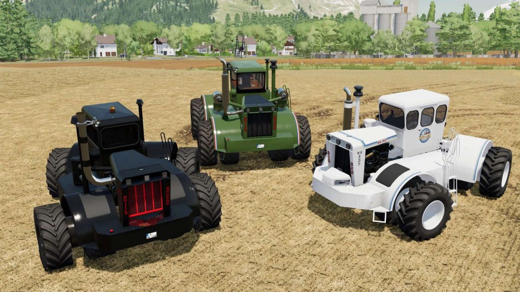 Big Bud Tractors Pack v1.0 FS22 Mod | Farming Simulator 22 Mod