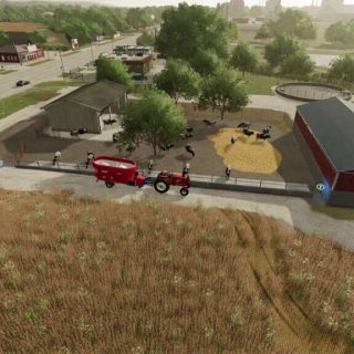 Buildable Feedlot Pack Expandable v1.0 FS22 Mod | Farming Simulator 22 Mod