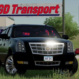 Cadillac Escalade v1.0 FS22 Mod | Farming Simulator 22 Mod