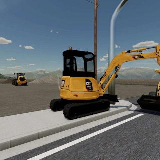 Caterpillar 304E2 v1.0 FS22 Mod | Farming Simulator 22 Mod