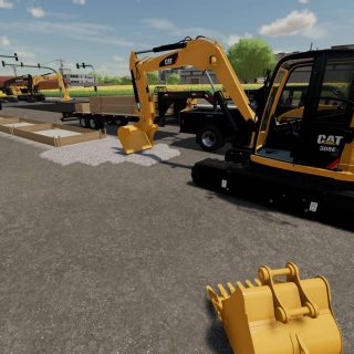 Caterpillar 308E2 v1.0 FS22 Mod | Farming Simulator 22 Mod