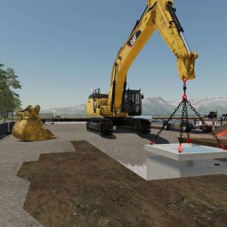 Caterpillar 352F v1.0 FS22 Mod | Farming Simulator 22 Mod