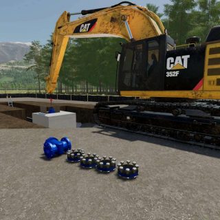 Caterpillar 352F v1.0 FS22 Mod | Farming Simulator 22 Mod