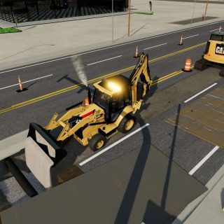 Caterpillar 420F v1.0 FS22 Mod | Farming Simulator 22 Mod