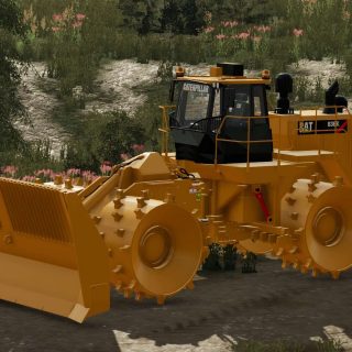 Caterpillar 836K Landfill Compactor v1.1.0.3 FS22 Mod | Farming ...