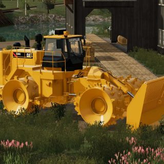 Caterpillar 836K Landfill Compactor v1.1.0.3 FS22 Mod | Farming ...