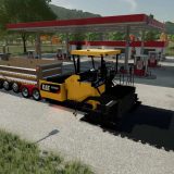 Caterpillar AP555F v1.0 FS22 Mod | Farming Simulator 22 Mod