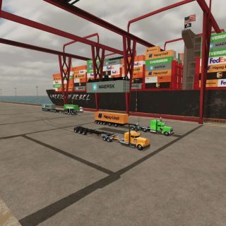 Container Pack v1.0 FS22 Mod | Farming Simulator 22 Mod