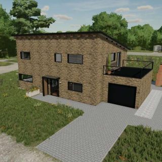 Detached house v1.0 FS22 Mod | Farming Simulator 22 Mod