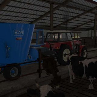 EuroMilk Feed Mixer Wagons v2.0 FS22 Mod | Farming Simulator 22 Mod