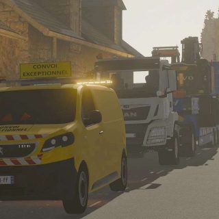 Exceptional convoy car v1.0 FS22 Mod | Farming Simulator 22 Mod