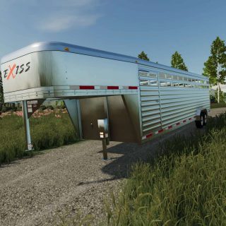 Exiss Cattle Trailer STK 26 v1.0.0.1 FS22 Mod | Farming Simulator 22 Mod
