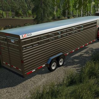 Exiss Cattle Trailer STK 26 v1.0.0.1 FS22 Mod | Farming Simulator 22 Mod