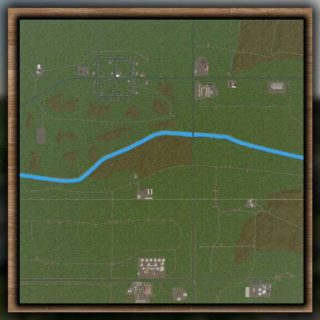 Great River Lands v1.0.1 FS22 Mod | Farming Simulator 22 Mod
