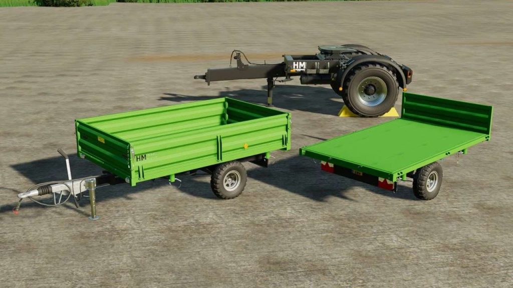 HM Trailers v1.0 FS22 Mod | Farming Simulator 22 Mod
