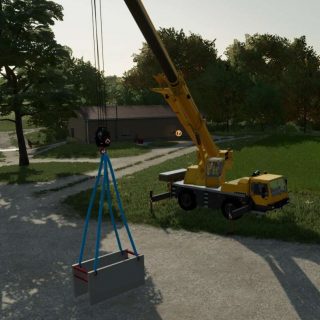HMM's Lieb 1040 Crane Edit v1.0 FS22 Mod | Farming Simulator 22 Mod