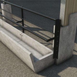 Hoop Cattle Barn v1.0 FS22 Mod | Farming Simulator 22 Mod