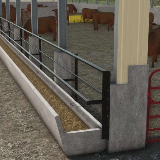 Hoop Cattle Barn v1.0 FS22 Mod | Farming Simulator 22 Mod