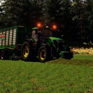 John Deere 6230R 6250R Edited v1.0.0.6 FS22 Mod | Farming Simulator 22 Mod