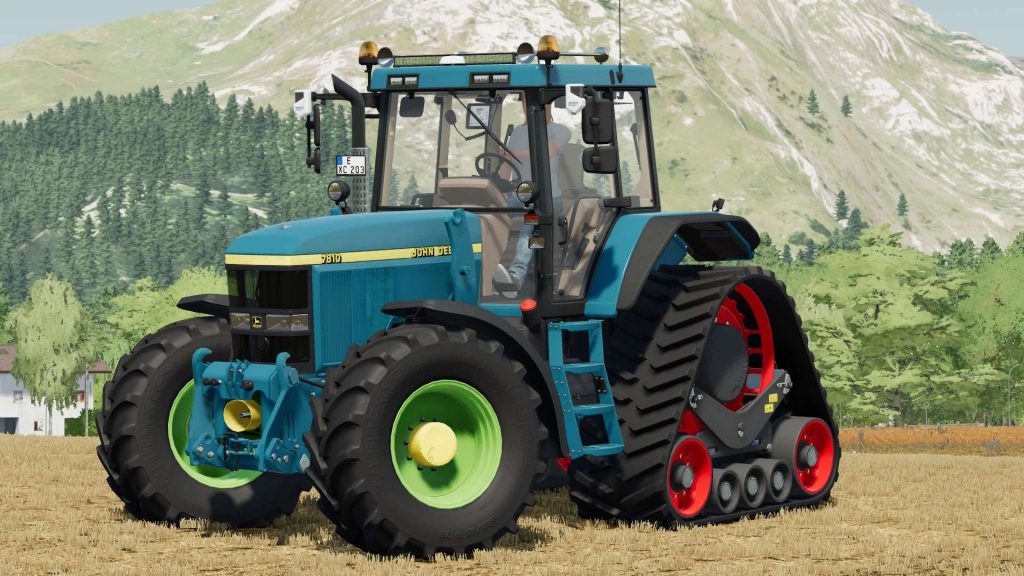 John Deere 7710/7810 v1.0 FS22 Mod | Farming Simulator 22 Mod