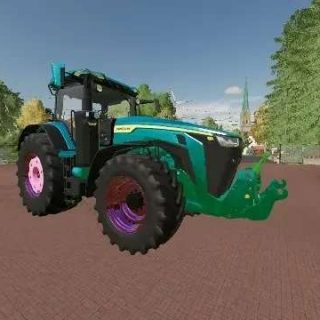 John Deere 8R PartyBeatz Edition v1.0 FS22 Mod | Farming Simulator 22 Mod