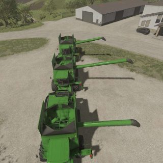 John Deere S690i & 9880i STS EU Grey Edition Camso Tracks v1.0 FS22 Mod ...