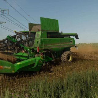 John Deere S690i & 9880i STS EU Grey Edition Camso Tracks v1.0 FS22 Mod ...