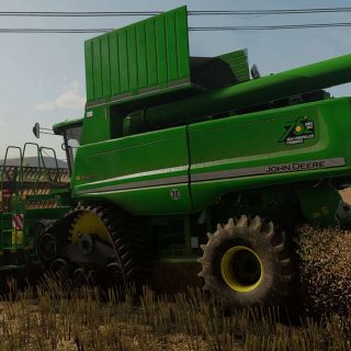 John Deere S690i & 9880i STS EU Grey Edition Camso Tracks v1.0 FS22 Mod ...