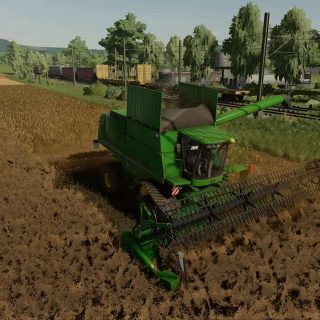 John Deere S690i & 9880i STS EU Grey Edition Camso v2.1.1 FS22 Mod ...