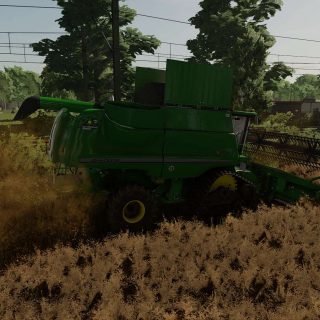 John Deere S690i & 9880i STS EU Grey Edition Camso v2.1.1 FS22 Mod ...
