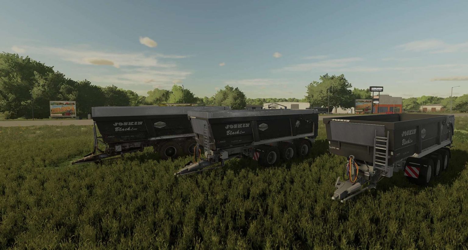 Joskin Trans Space 8000 Black Line v2.0.0.2 FS22 Mod | Farming ...