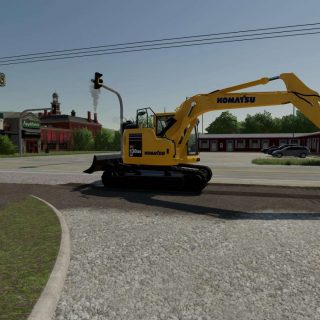Komatsu PC138USLC-11 v1.0 FS22 Mod | Farming Simulator 22 Mod