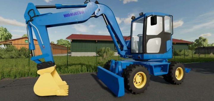 FS22 Excavators | Farming Simulator 22 Forklifts Mods