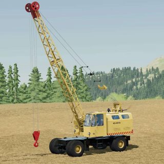 KS 4361A Crane v1.0 FS22 Mod | Farming Simulator 22 Mod