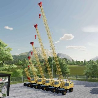 KS 4361A Crane v1.0 FS22 Mod | Farming Simulator 22 Mod