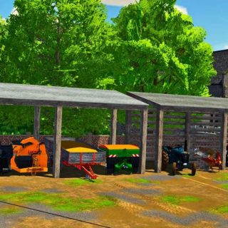 Lean to Pack v1.0 FS22 Mod | Farming Simulator 22 Mod