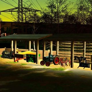 Lean to Pack v1.0 FS22 Mod | Farming Simulator 22 Mod