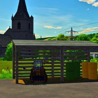 Lean to Pack v1.0 FS22 Mod | Farming Simulator 22 Mod