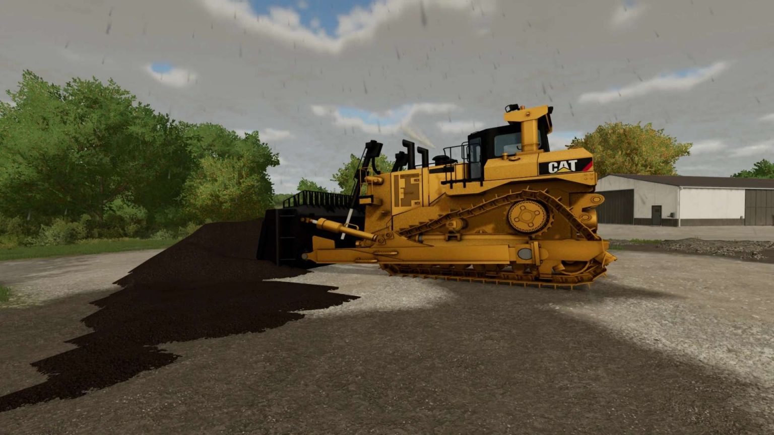Legendary Cat D12 v1.0 FS22 Mod | Farming Simulator 22 Mod