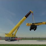 Liebherr LTM1450 Mobile Crane v1.0.0.1 FS22 Mod | Farming Simulator 22 Mod