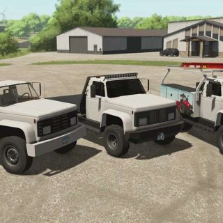 Lizard PickUp 1988 Custom v1.0 FS22 Mod | Farming Simulator 22 Mod