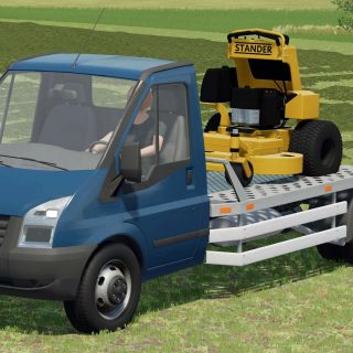 Lizard Rumbler Tow Car & Tow Trailers v1.0 FS22 Mod | Farming Simulator ...